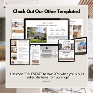 Professional and Modern Real Estate Home Feature Sheet Template | Canva ...