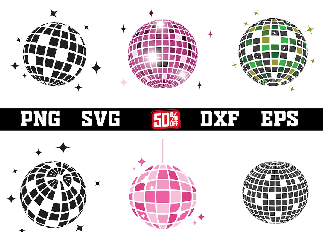 Disco Ball Svg Bundle , Disco Ball Svg Png , Disco Cowgirl , Party Svg ...
