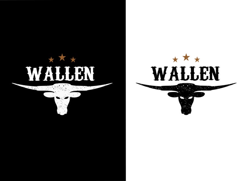 Wallen Bull Skull Svg , Wallen Png , Country Western Svg , Western Bull ...