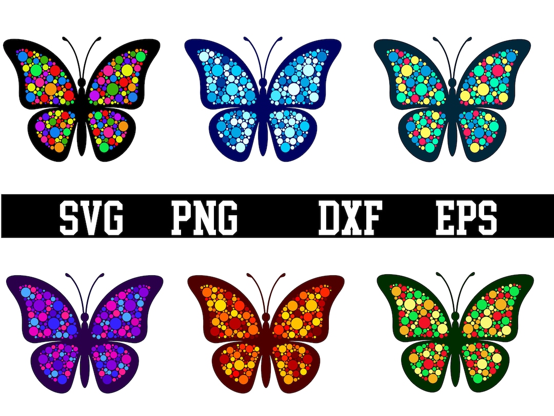 Butterfly Svg Bundle , Butterfly Cut File , Butterfly Png , Butterfly ...