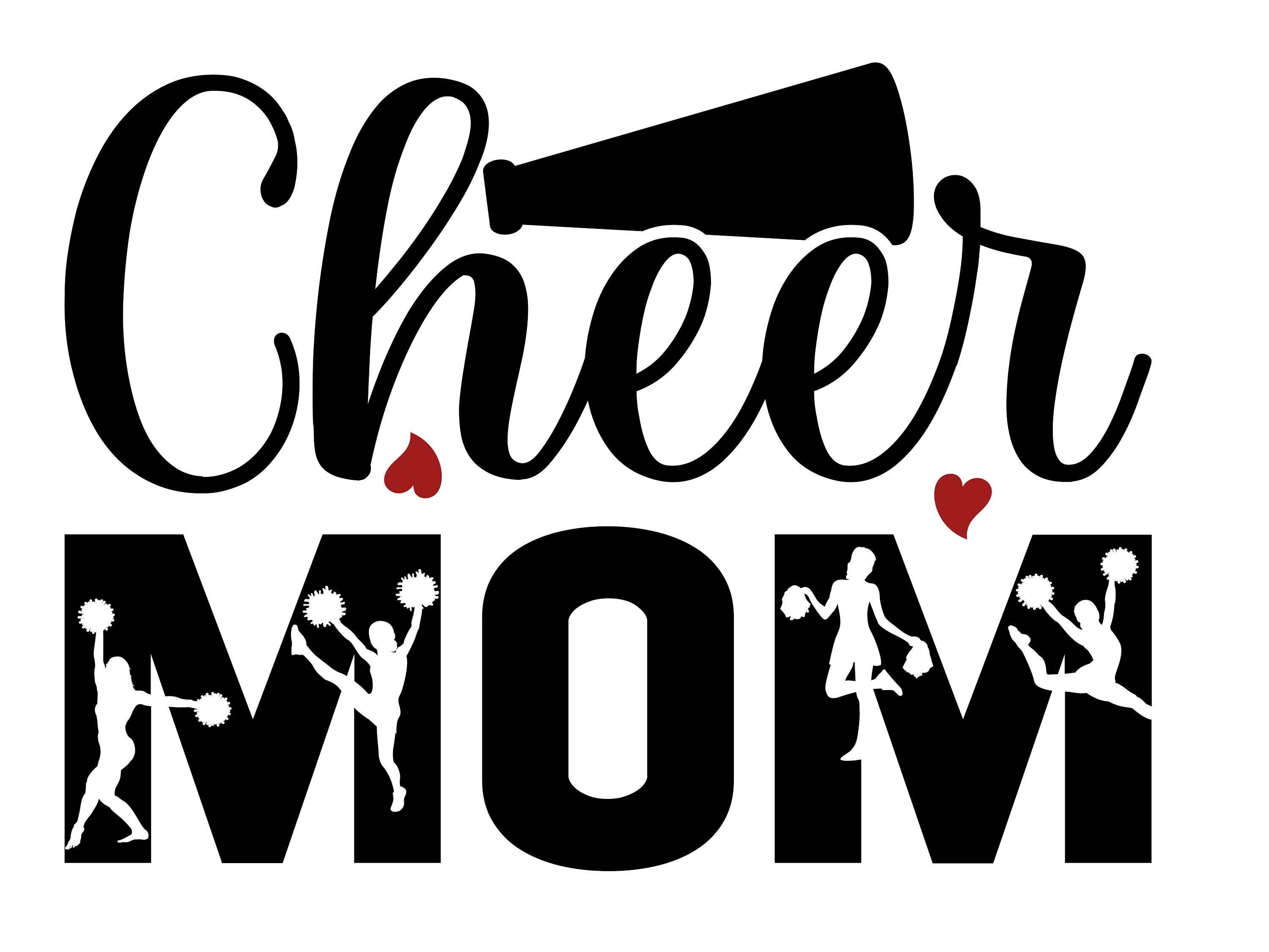 Cheer Mom Svg Bundle , Cheerleader Svg , Cheer Mom Shirt Svg ,football ...