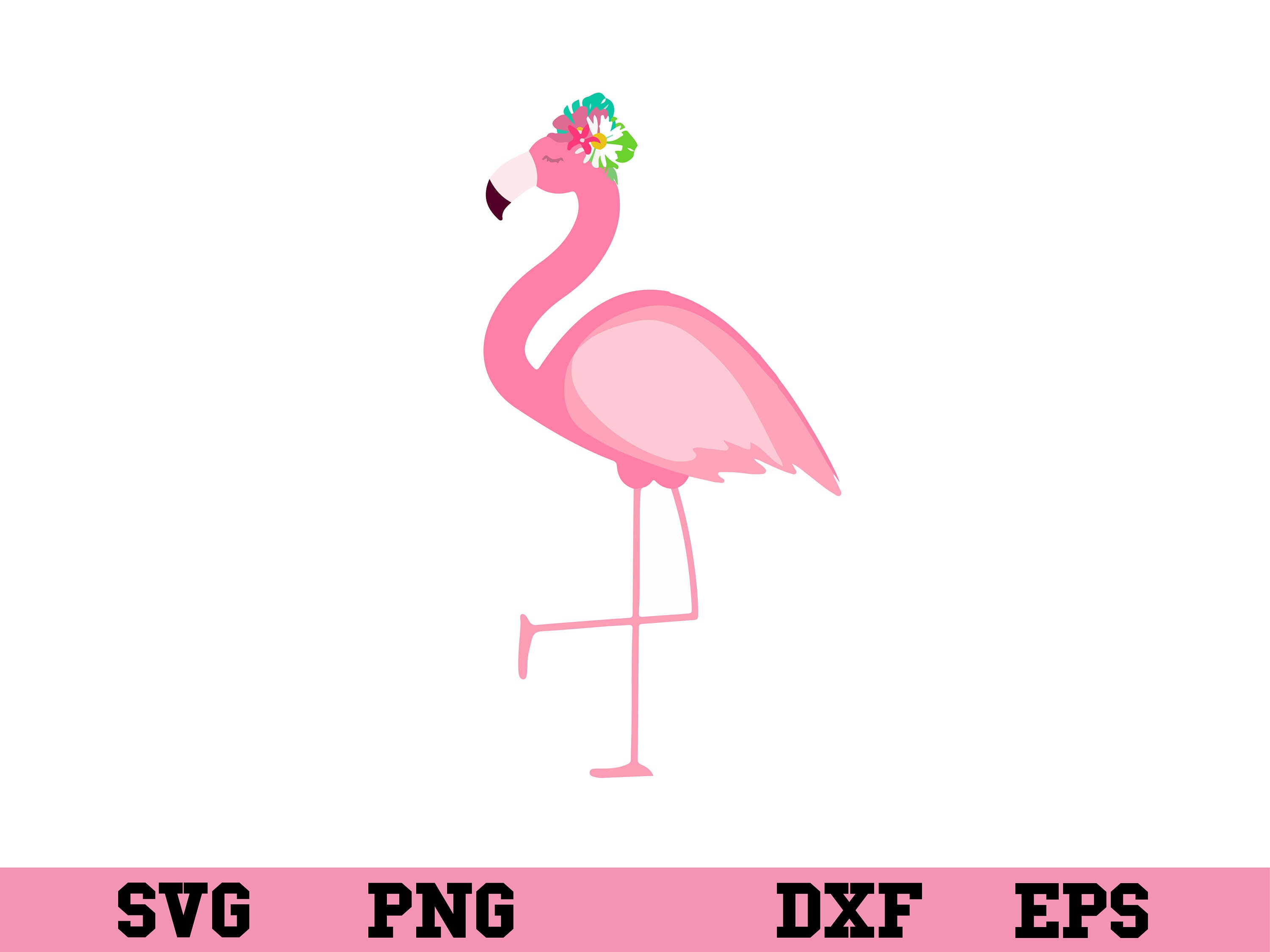 Flamingo Svg Bundle , Flamingo Clip Art , Flamingo PNG , Cute Flamingo ...
