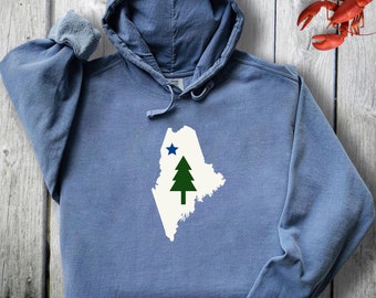 Big Sebago, Lake, Maine, ME, Ceramic Ornament, Gift, Camp, Cabin ...