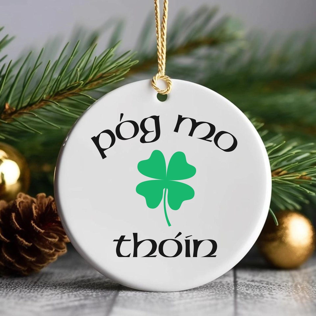 Pog Mo Thoin, Irish, Ireland, Funny, Joke, Gaelic Slang, Ceramic ...