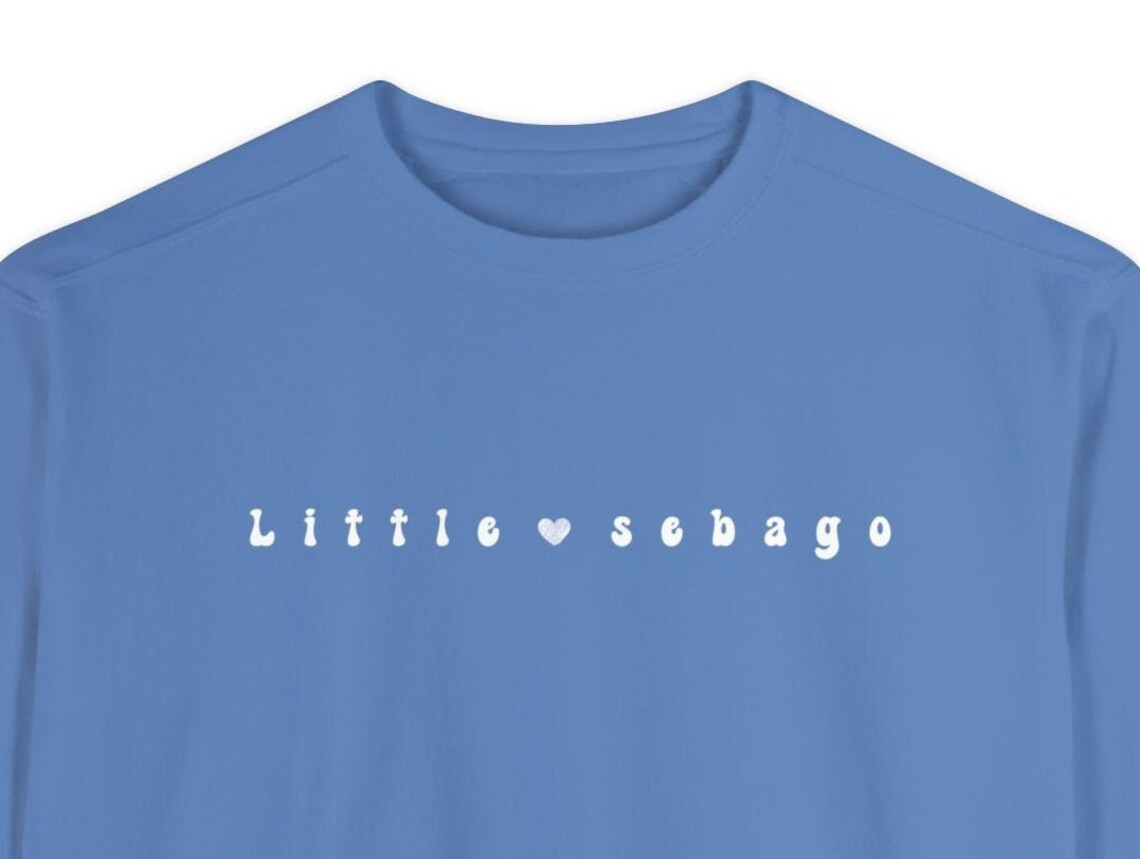 Little, Sebago, Lake, Small Retro Font, Heart, Retro, Unisex Garment ...