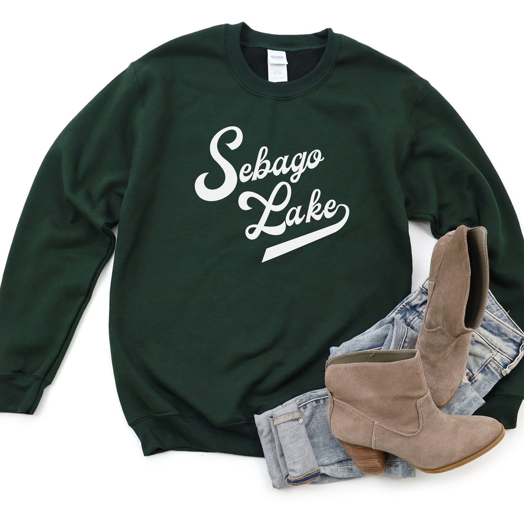 Sebago Lake, Maine, ME, Unisex Heavy Blend™ Crewneck, Sweatshirt, Shirt ...