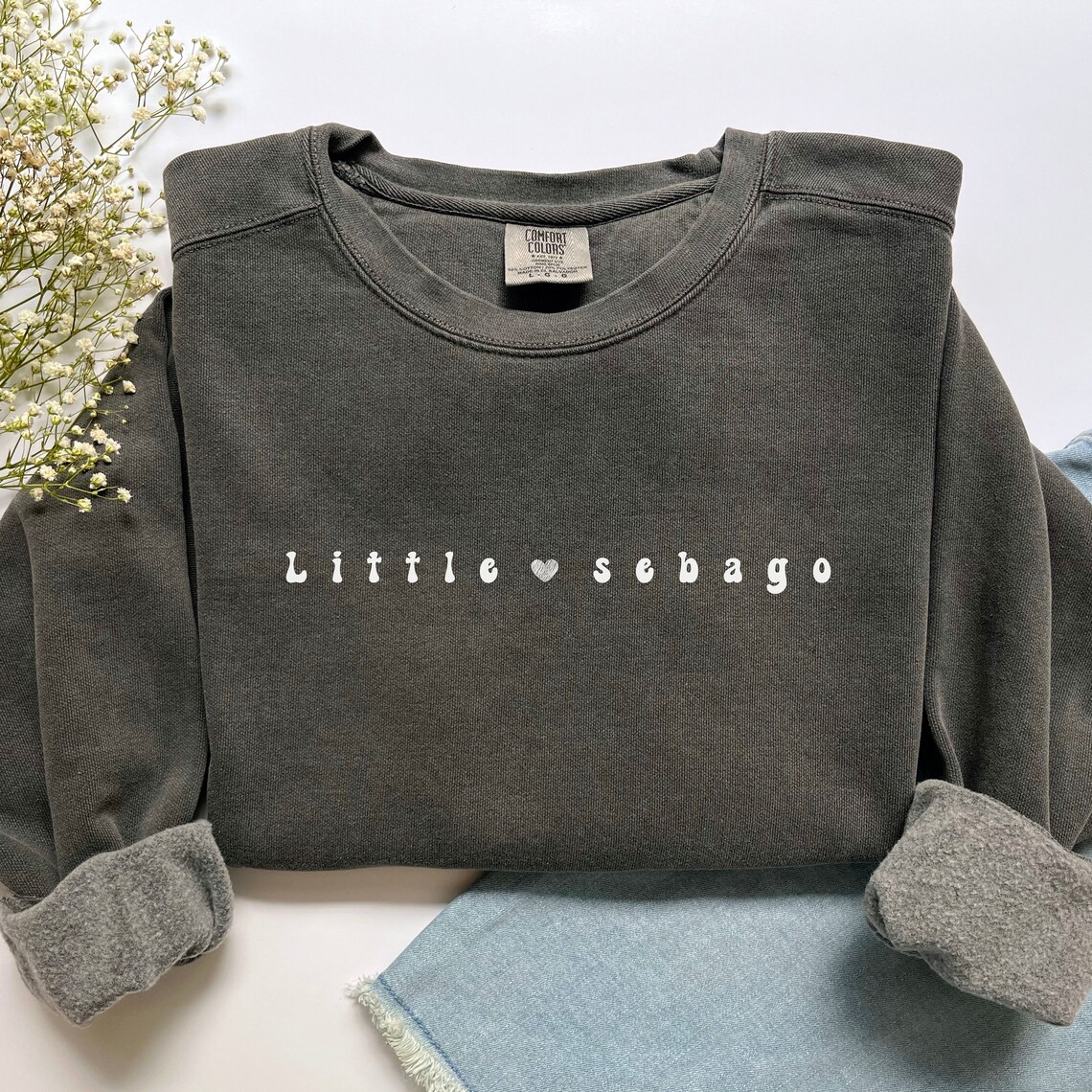 Little, Sebago, Lake, Small Retro Font, Heart, Retro, Unisex Garment ...