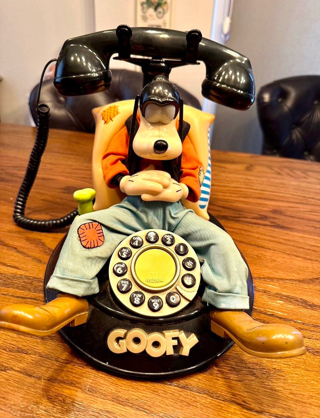 Walt Disney Animated Talking Telephone Goofy 1981 - Etsy