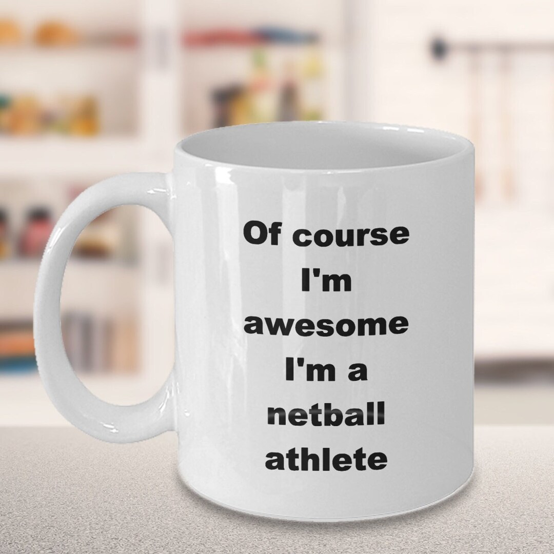 Netball Athlete, Gift for Netball Player, Sports Enthusiast, Netball ...