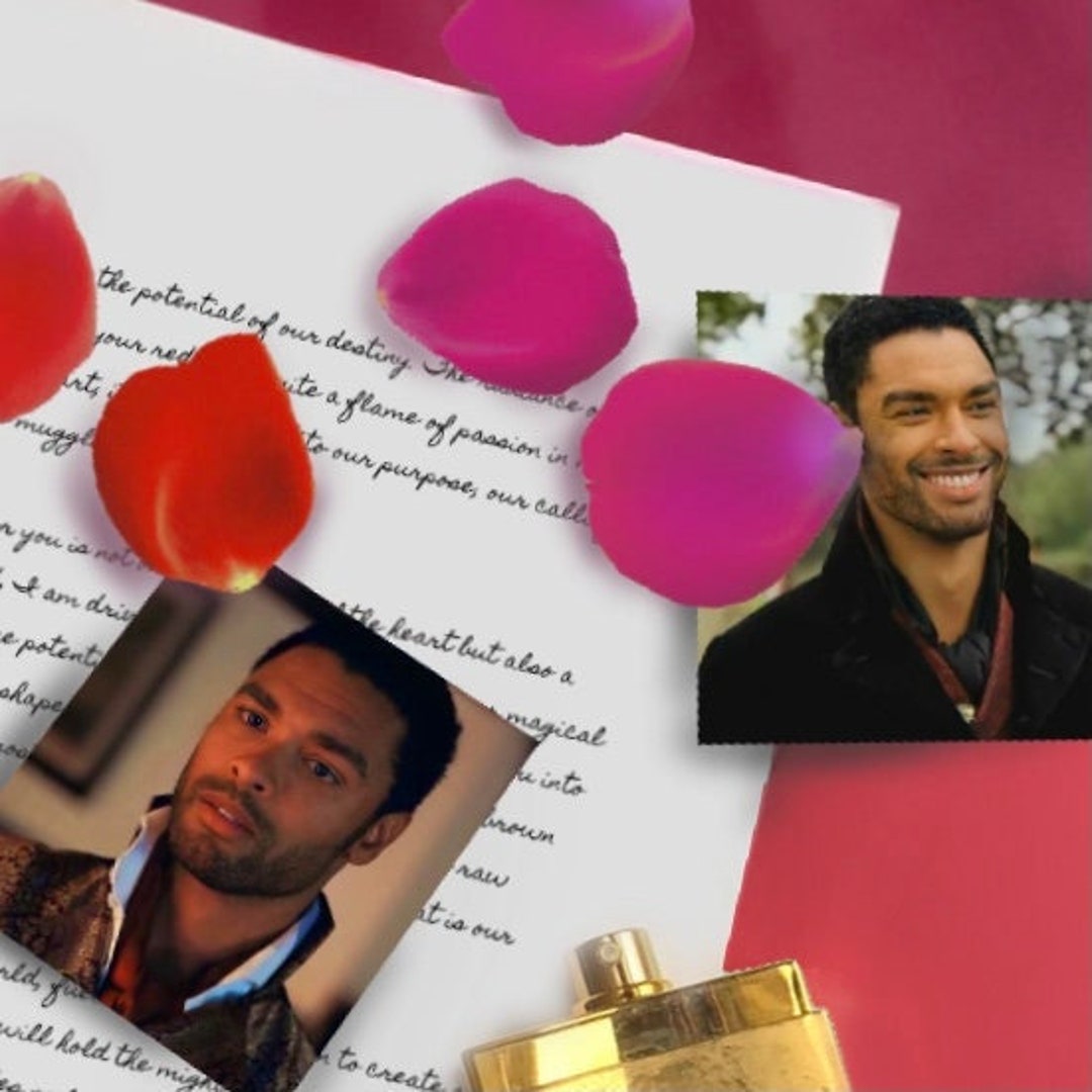 Custom Bridgerton Love Letter With Stickers - Etsy
