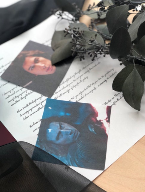 Custom Kylo Ren Love Letter With Stickers - Etsy