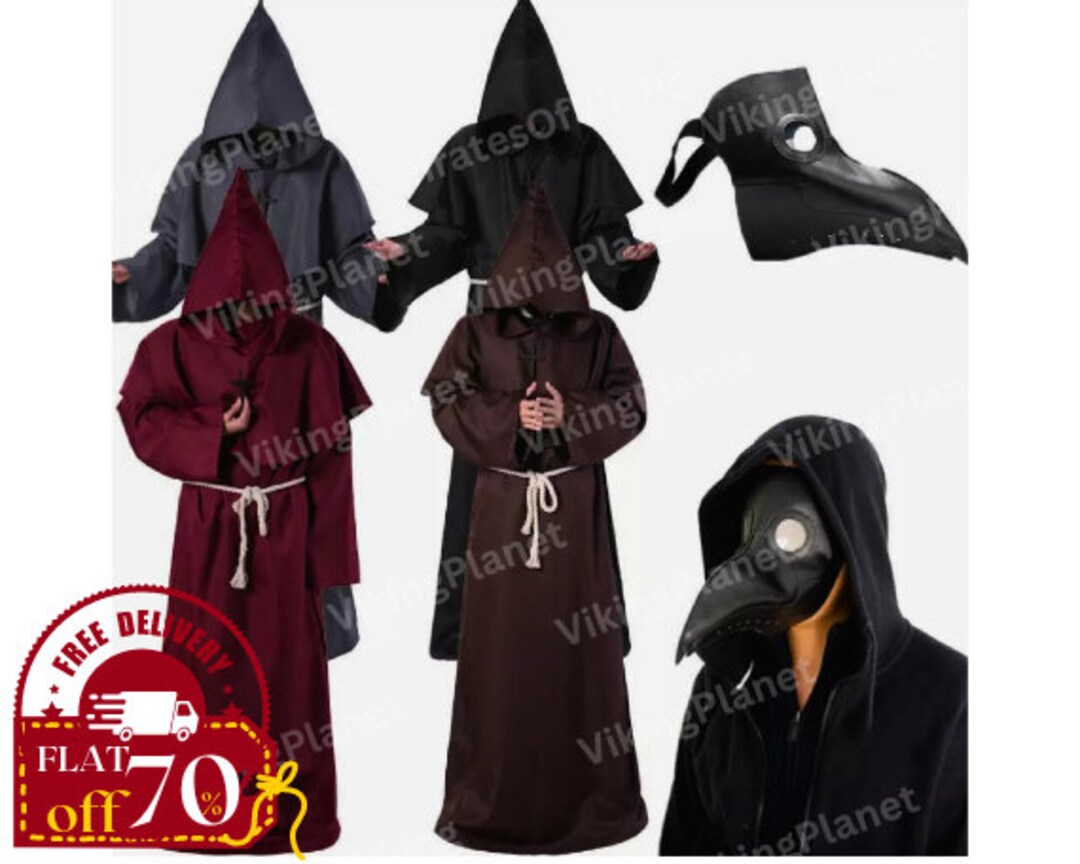 Medieval Plague Doctor Halloween Costume Ren Faire Steampunk - Etsy