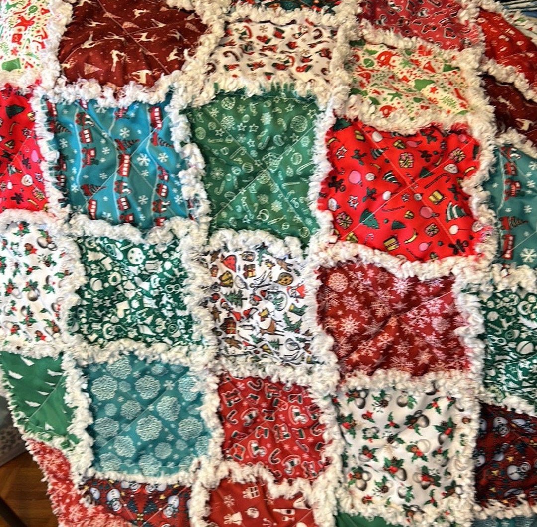 Rag Quilt - Etsy