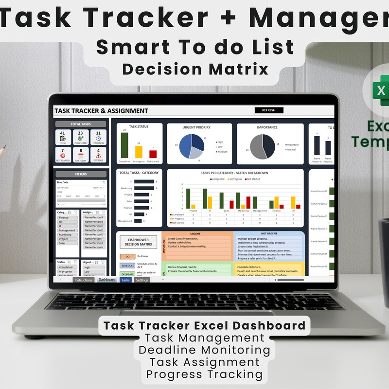 Team Management Excel - Etsy