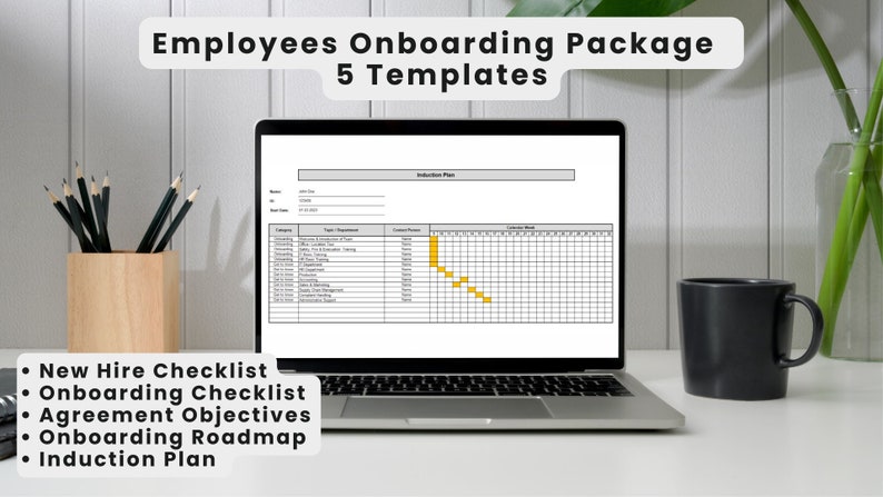 Employee Onboarding Package | Roadmap | Induction Checklist & Plan | New Hire Checklist - Etsy