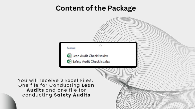 Lean & Safety Audit Checklist Templates Dashboard - Etsy UK