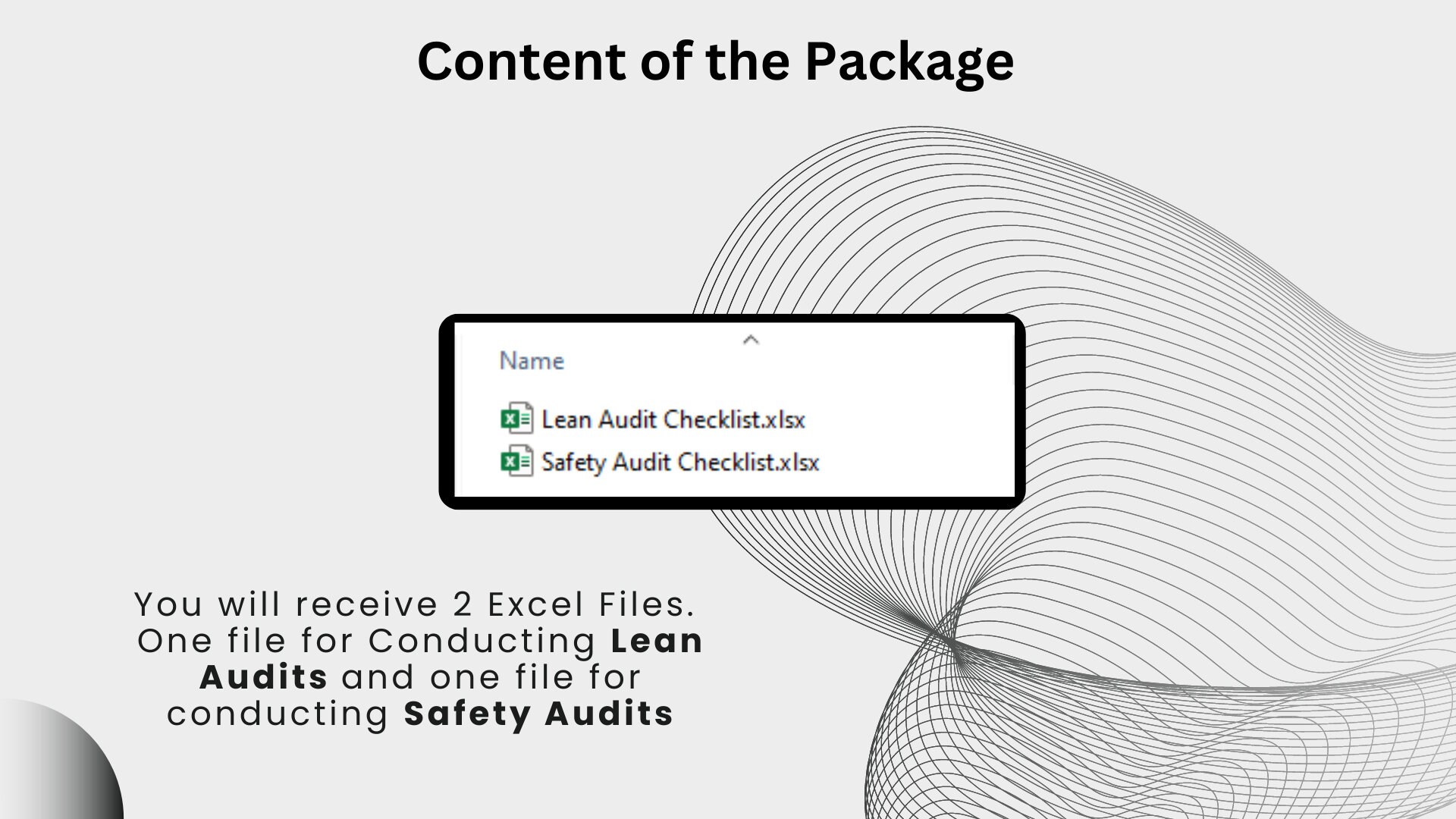 Lean & Safety Audit Checklist | Template | Dashboard | Scoring | Excel ...