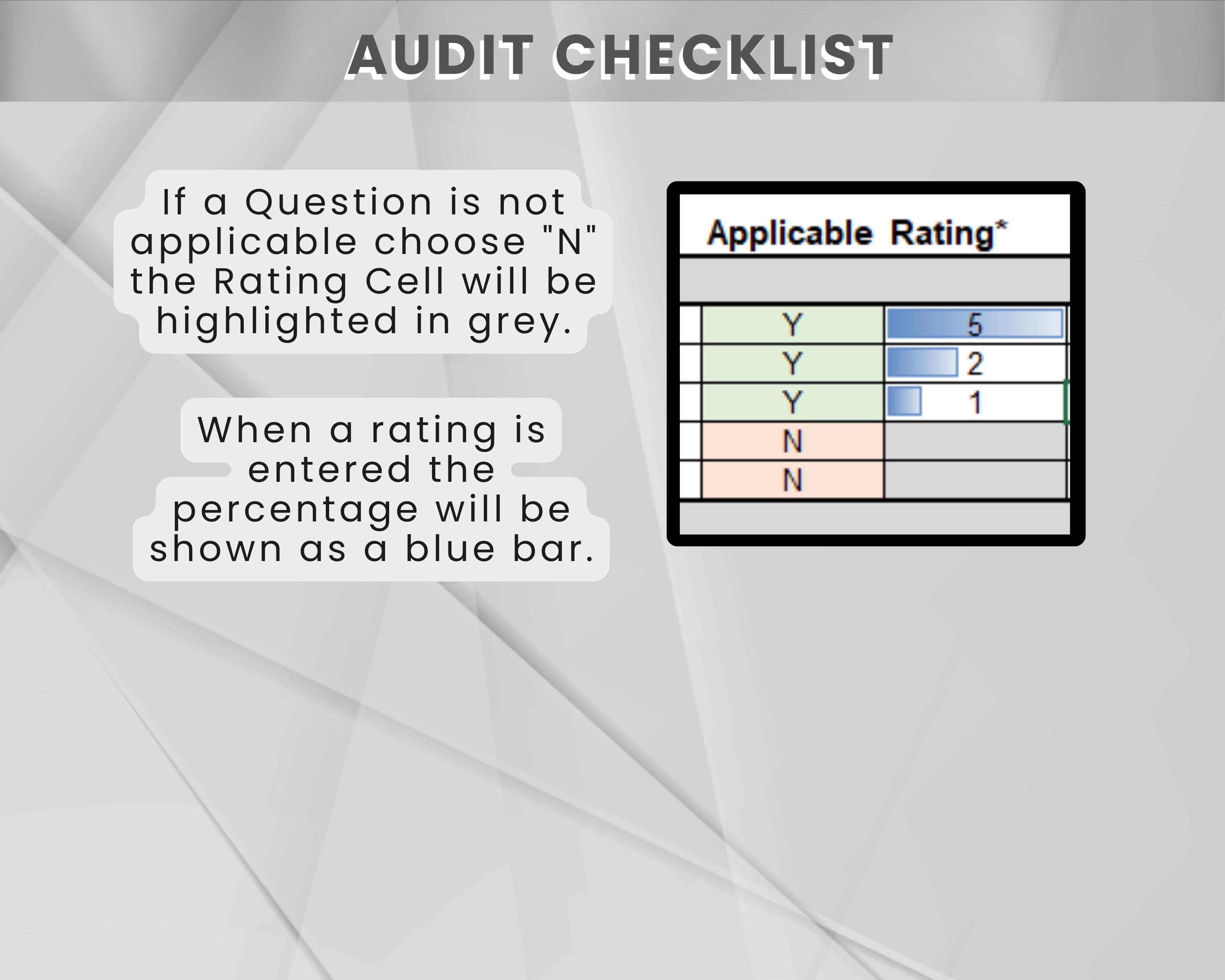 Environmental Management Audit Checklist – ISO 14001 Compliance Excel ...