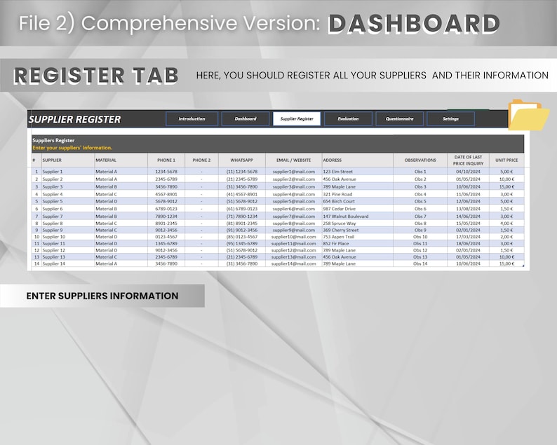 Supplier Evaluation | Supplier Evaluation Toolkit – Comprehensive ...