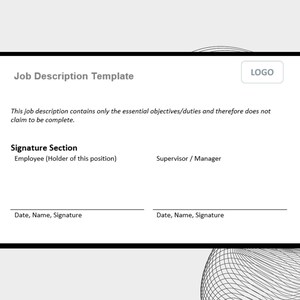 Job Description Template | 25 Examples | Basic & Advanced Template | MS ...