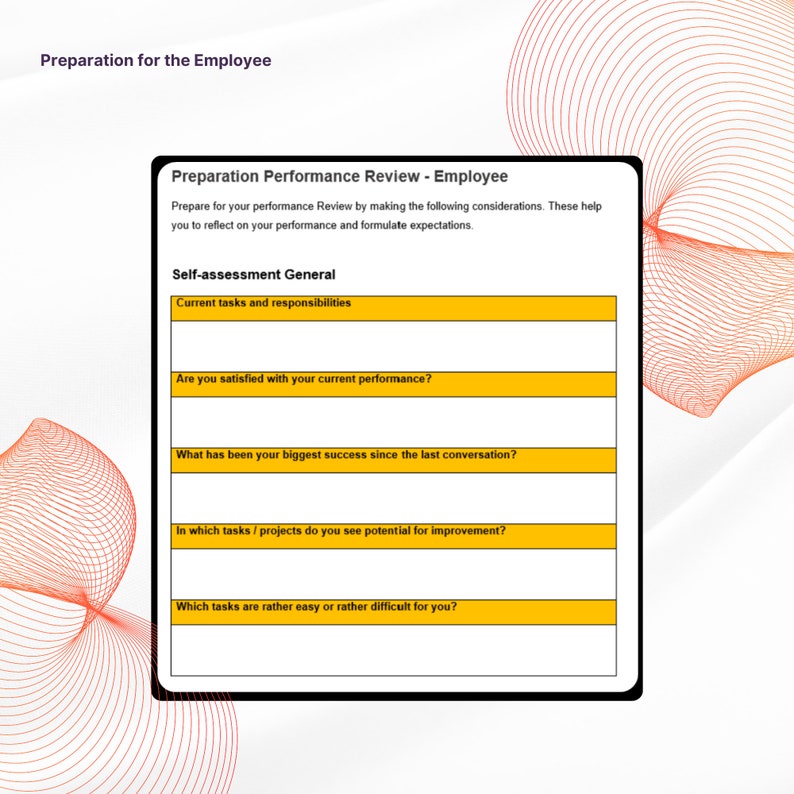 Employee Performance Review | Employee Evaluation Template | Templates ...