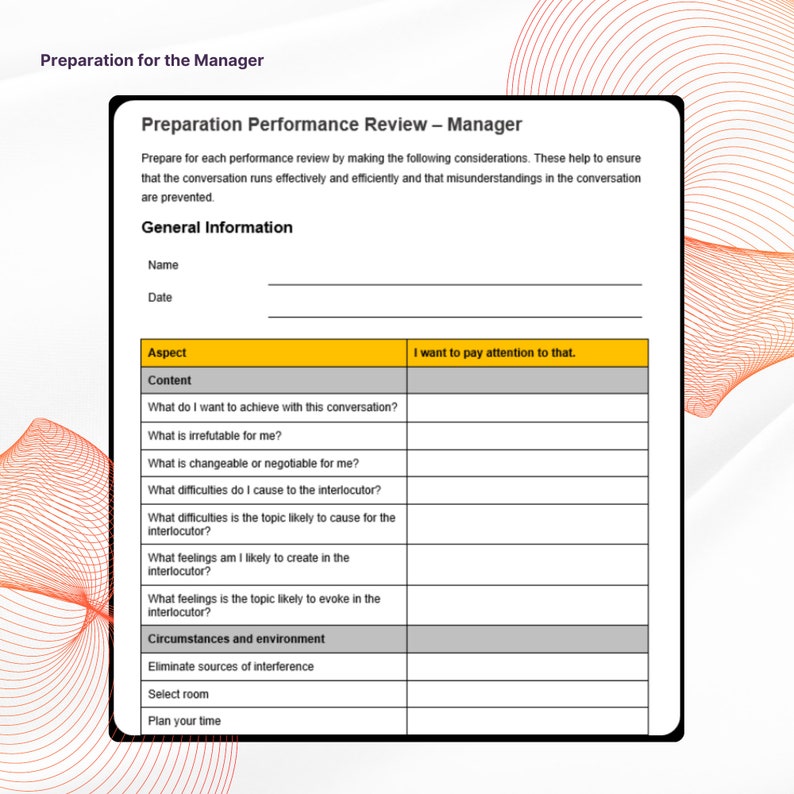 Employee Performance Review | Employee Evaluation Template | Templates ...