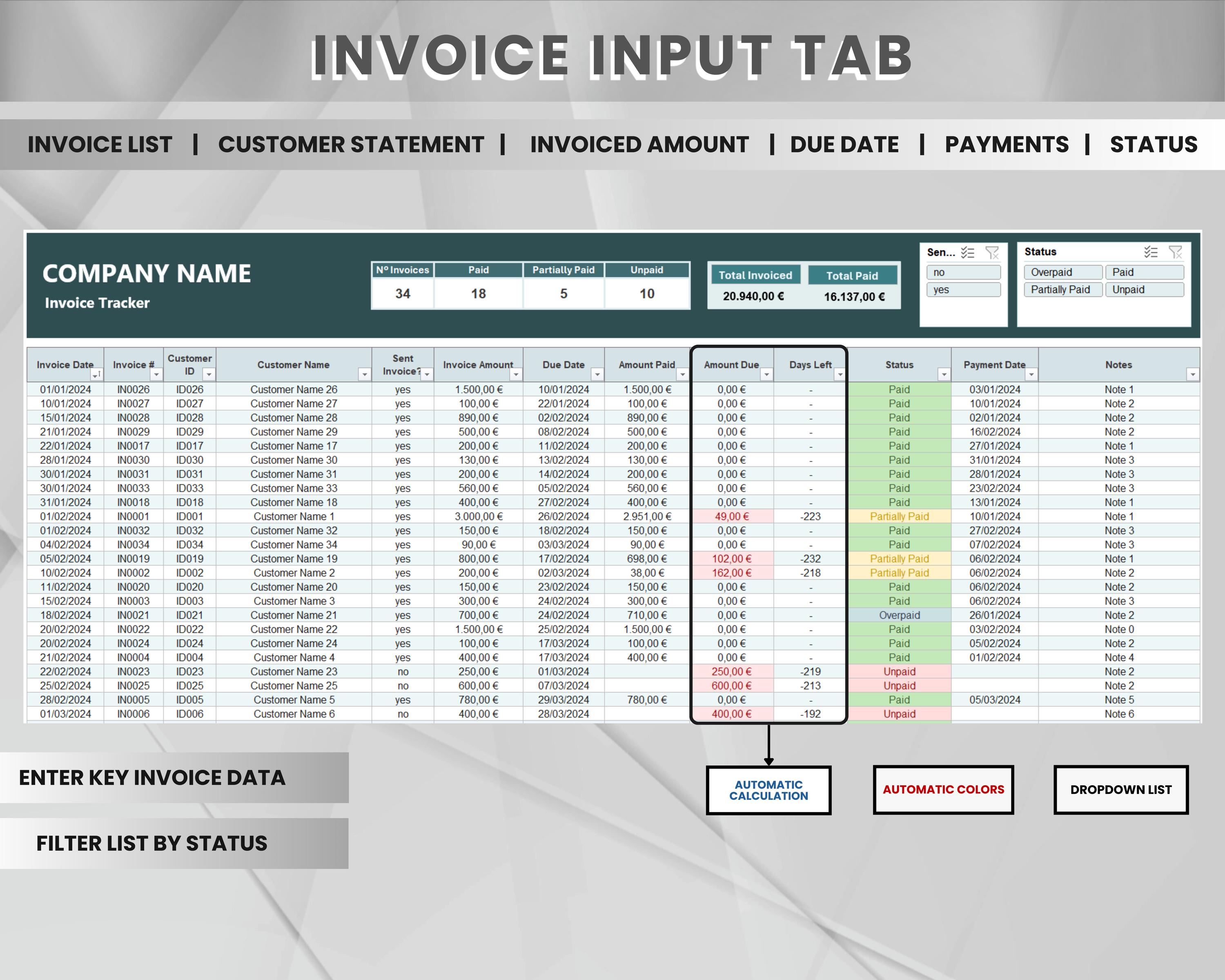 Invoice Tracker: Streamline Your Invoicing Process | Invoice Management ...