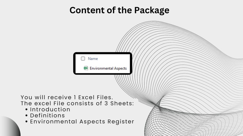 Environmental Aspects Register | ISO 14001 | Excel | 50 Examples - Etsy