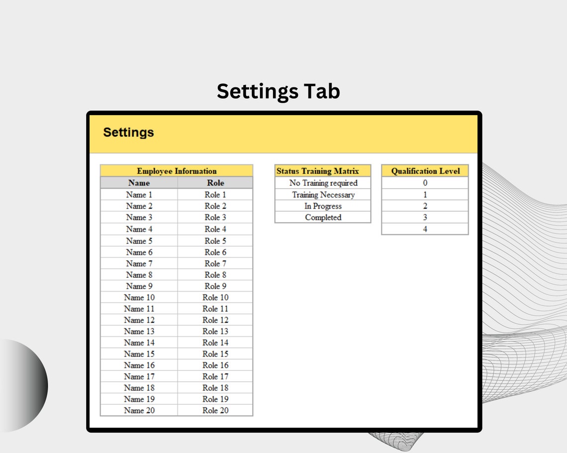 Training Matrix | Skill Matrix | Register | Competencies | Leadership ...