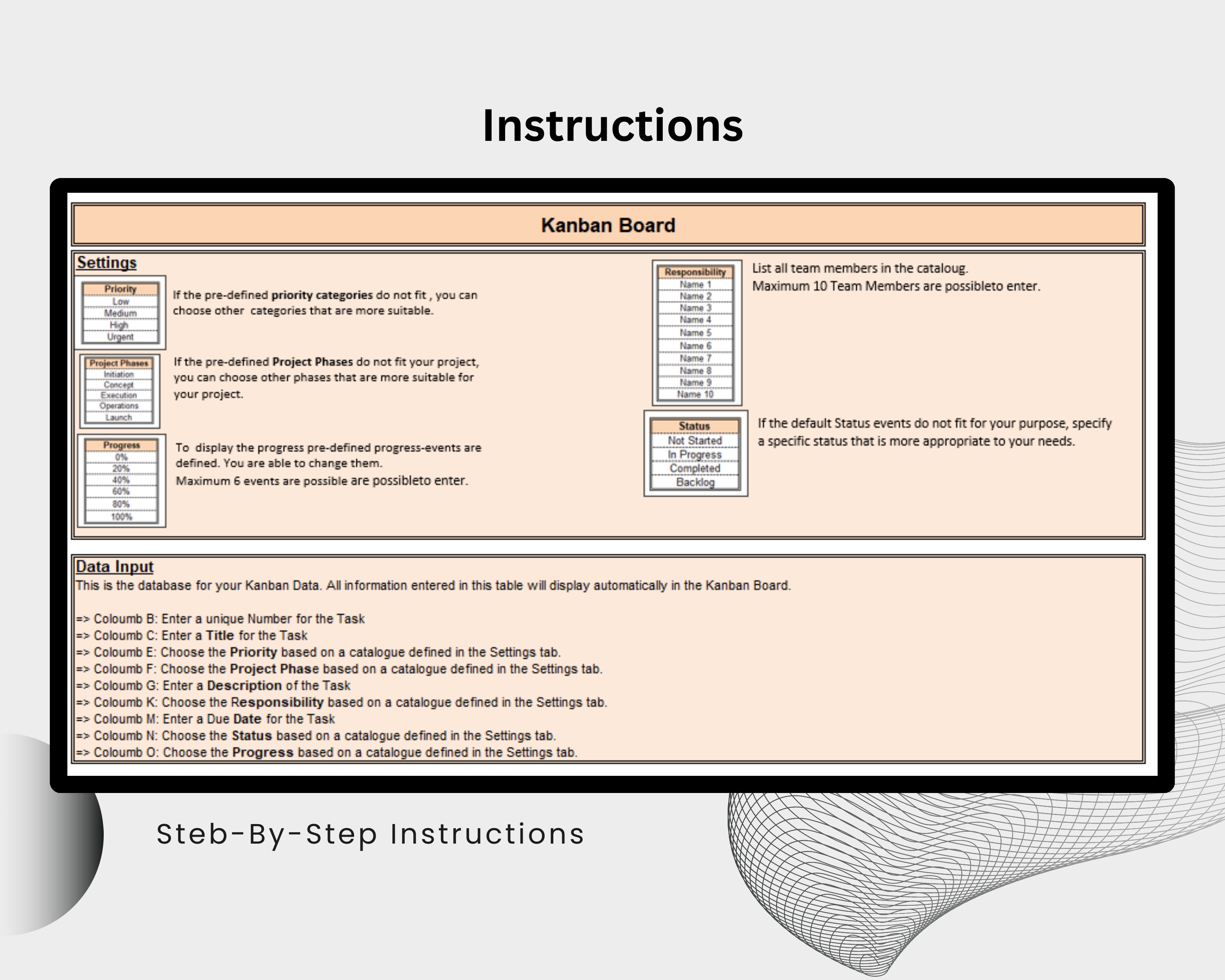 Ultimate Kanban Board | Automated Visualization| Task Tracking | Excel ...