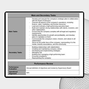 Job Description Template | 25 Examples | Basic & Advanced Template | MS ...