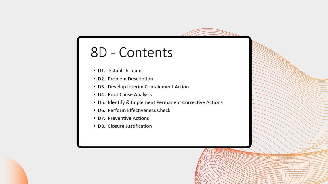 8D-Report | Root Cause Analysis | Problem Solving | Ishikawa | 5-Why ...