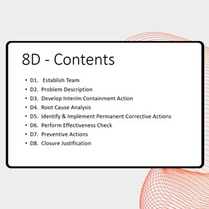 8D-Report | Root Cause Analysis | Problem Solving | Ishikawa | 5-Why ...