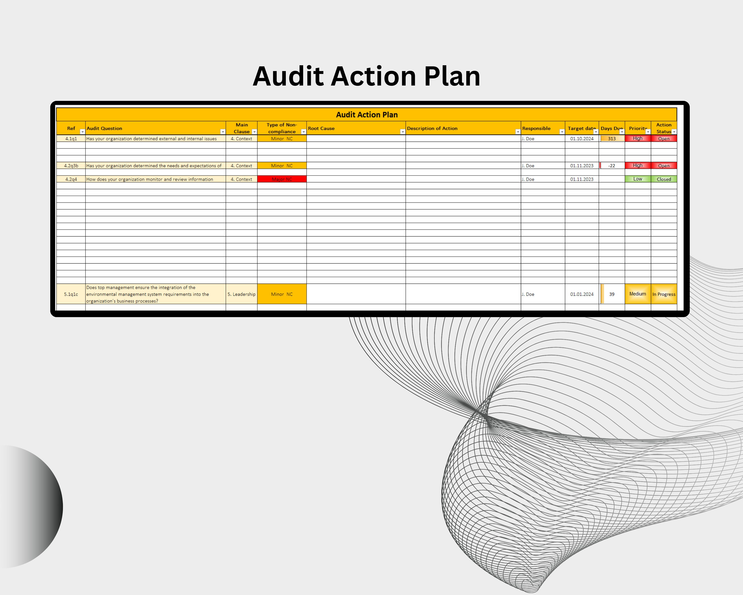 Ultimate ISO 14001 Audit Readiness Checklist Internal Audit Checklist ...