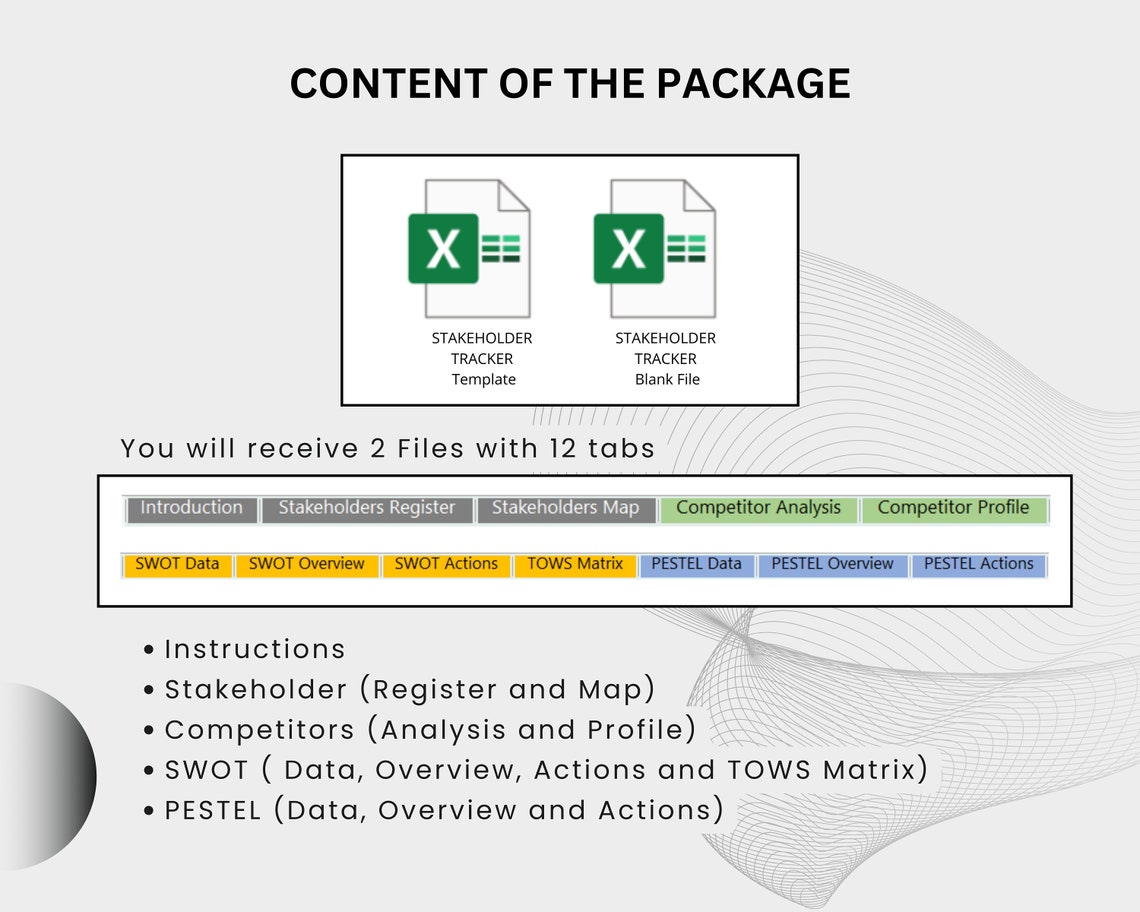 Stakeholders Tracker | Stakeholder Management | Competitors Analysis ...