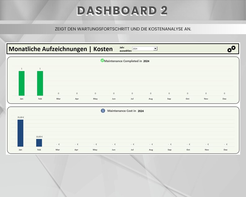 Maintenance Register Excel Template | Maintenance Planner & Maintenance ...