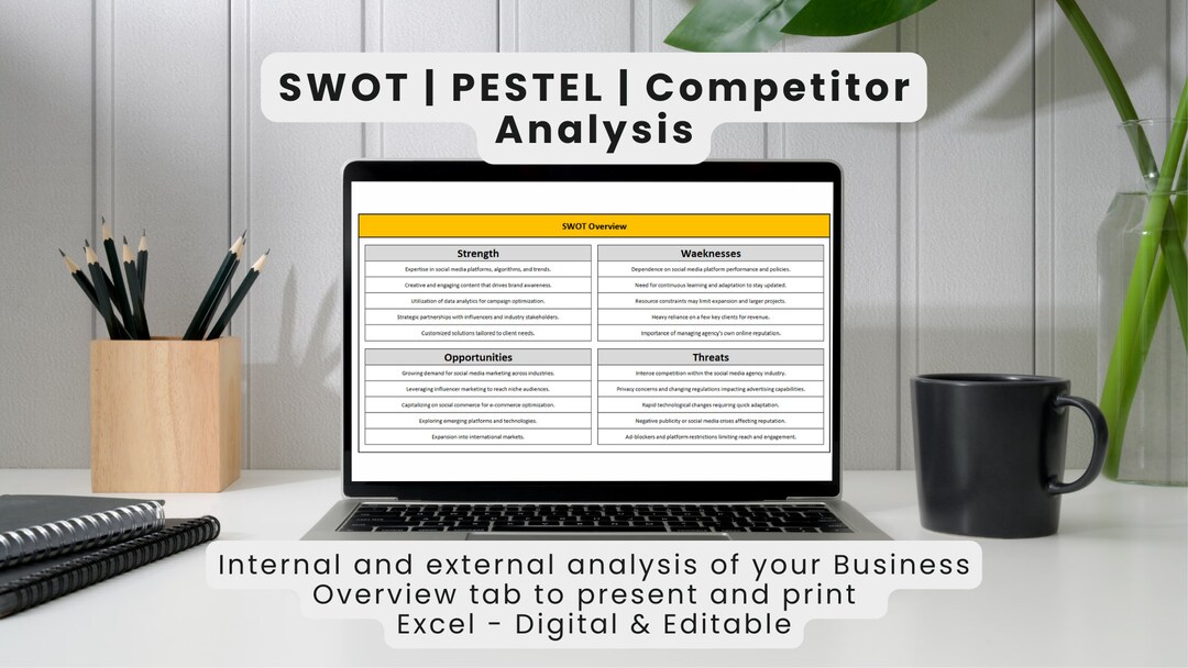 SWOT Analysis | Competitor Analysis | PESTEL Analysis | Digital ...