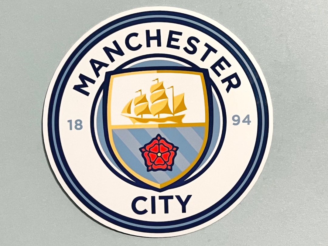 Manchester City Sticker - Etsy