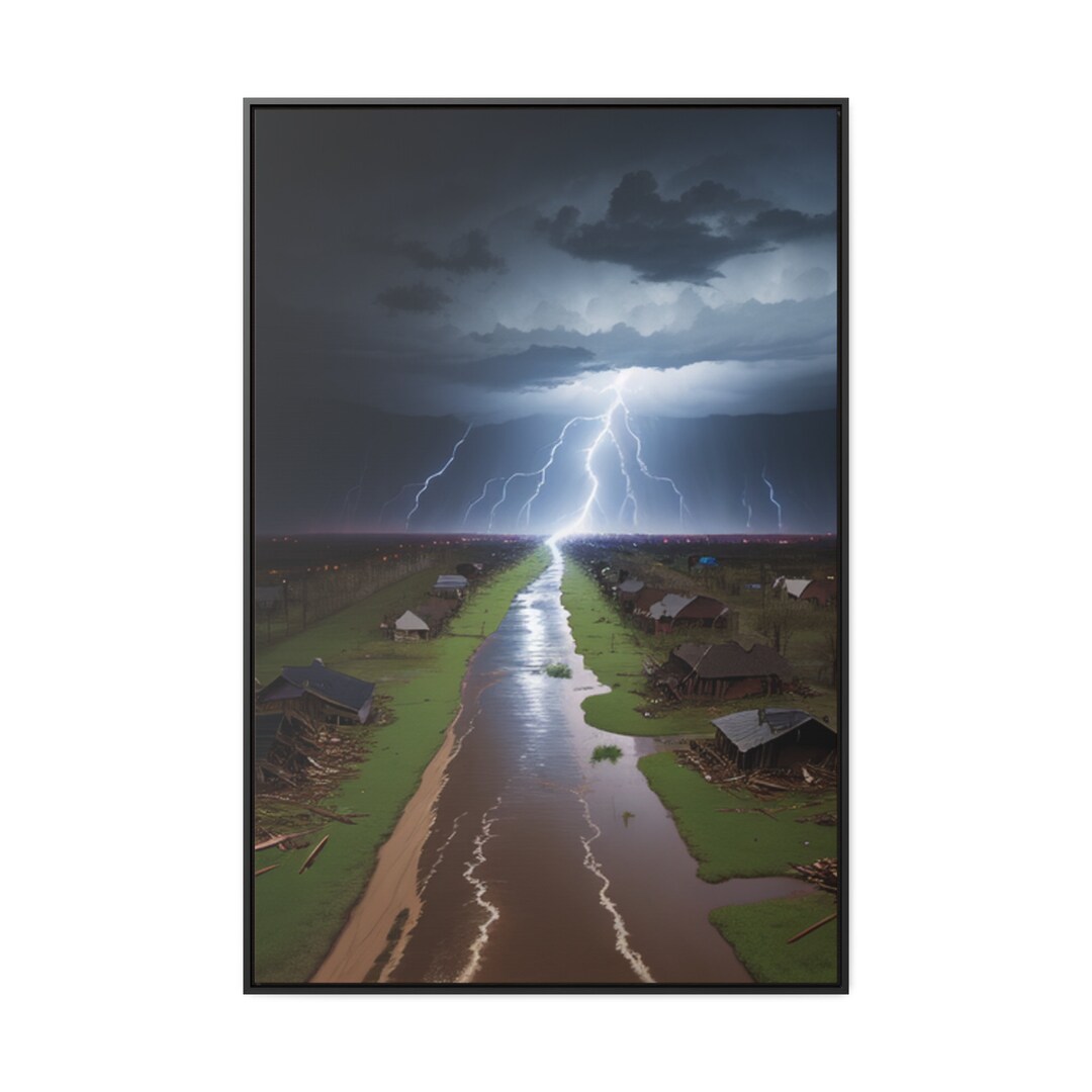 Wall Art Supercell Circular Updraft Mississippi Delta Landscape ...