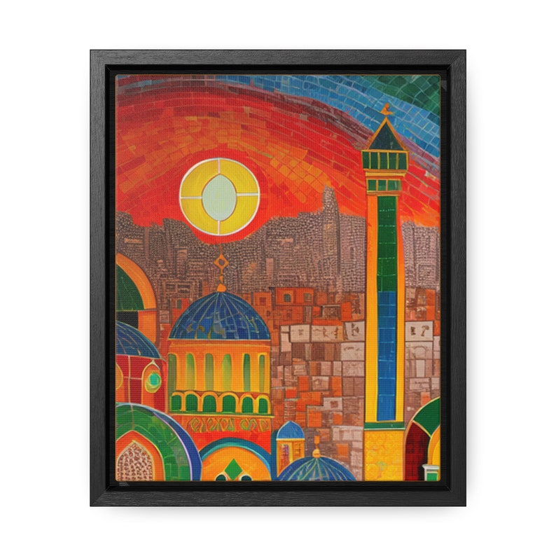 Gallery Canvas Wraps, Vertical Frame, Gaza City Palestine Palestinian ...