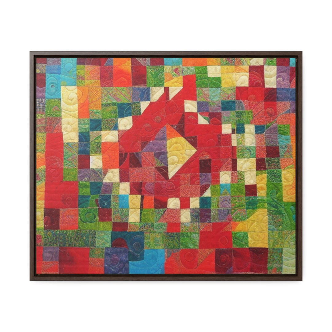 Tatreez Gaza Palestine Palestinian Embroidery Pattern Quilt Wall Art ...