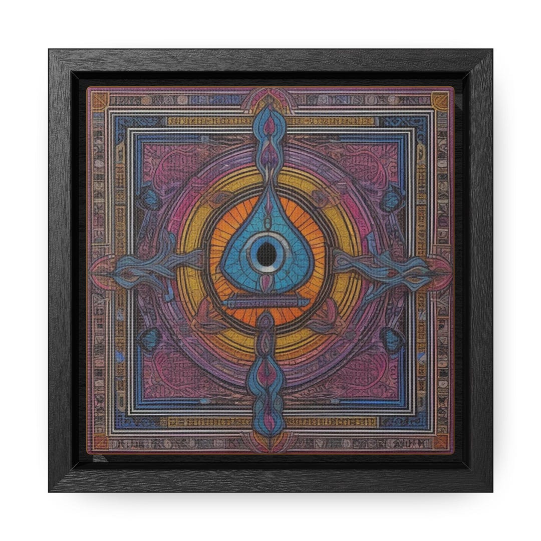 Nazar Evil Eye Protection Print Lebanese Spiritual Folklore Wall Art ...