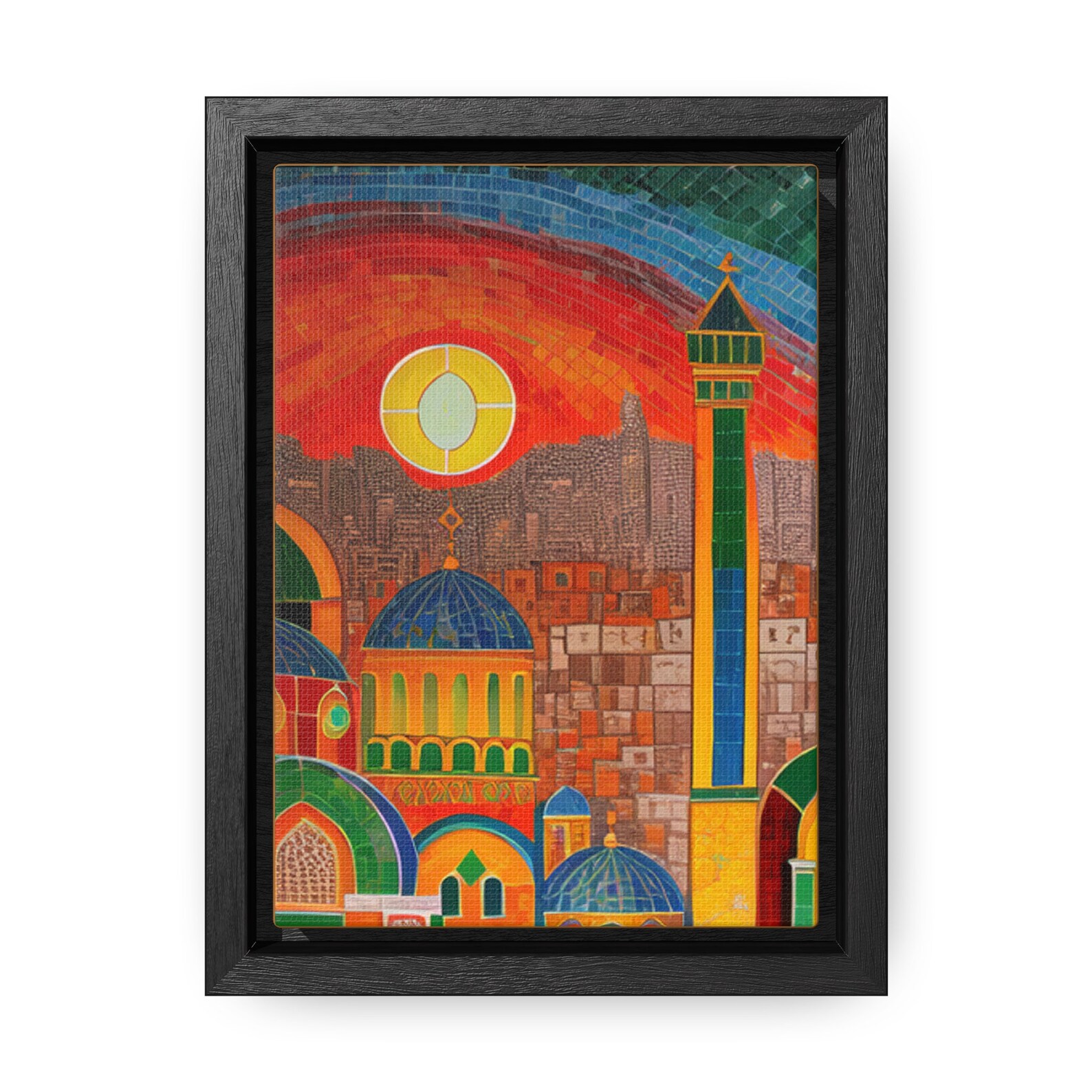 Gallery Canvas Wraps, Vertical Frame, Gaza City Palestine Palestinian ...