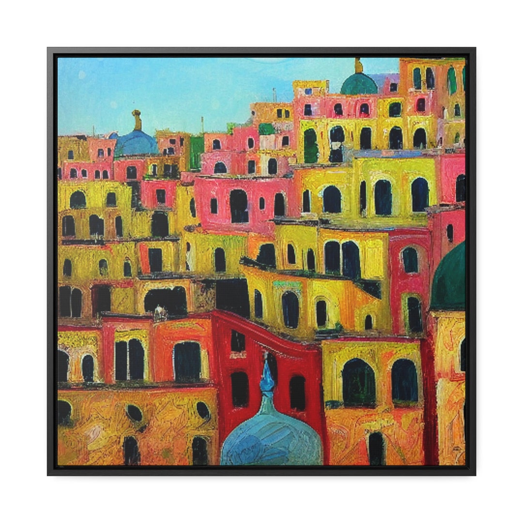 Wall Art Gaza City Palestine Urban Landscape, Palestinian Territory ...