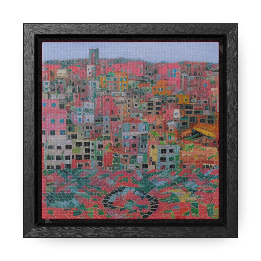 Remember Gaza City — Art Canvas Print Historic Palestine, Contemporary ...