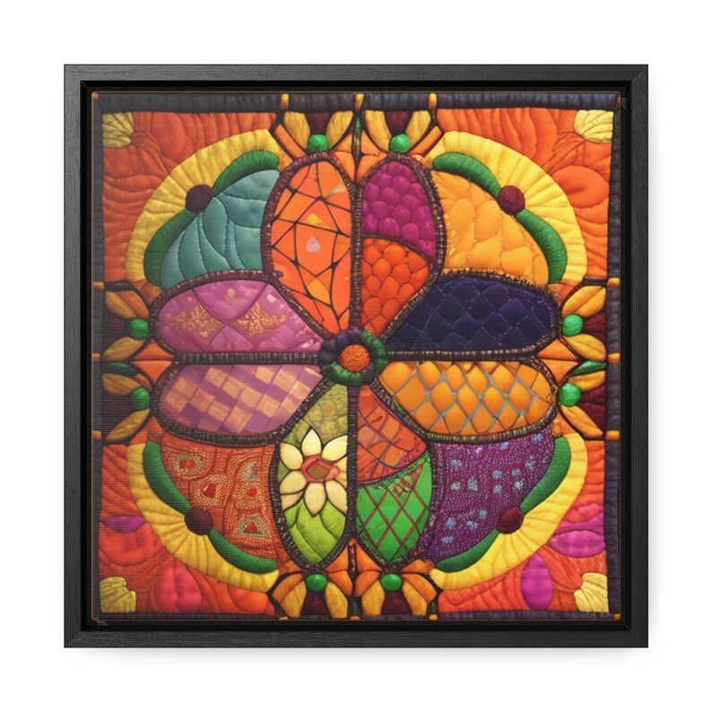 Palestine Palestinian Tatreez Embroidery Floral Pattern Abstract Wall ...