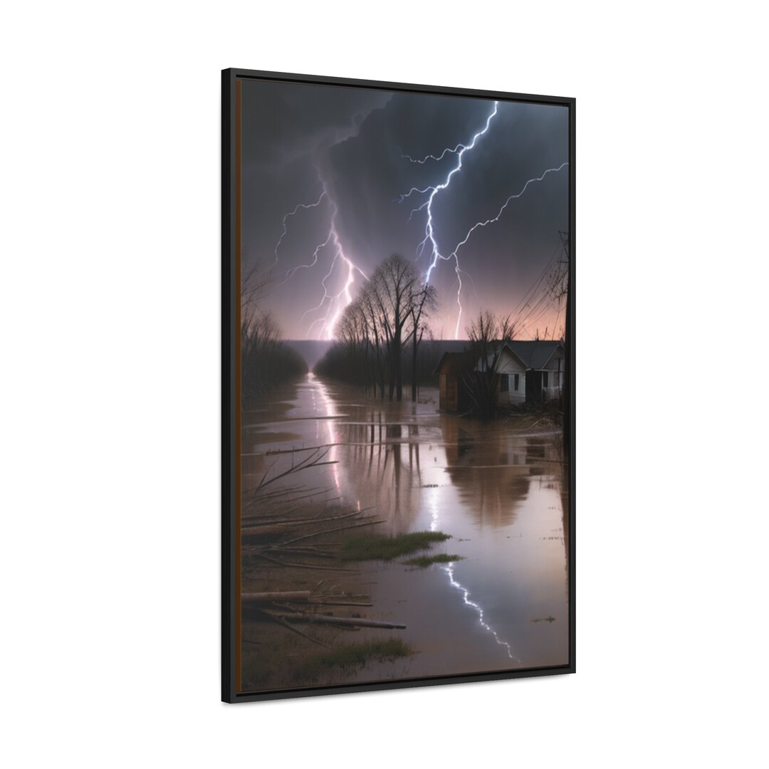 Mississippi Delta Flash Flood Natural Disaster Landscape Wall Art ...