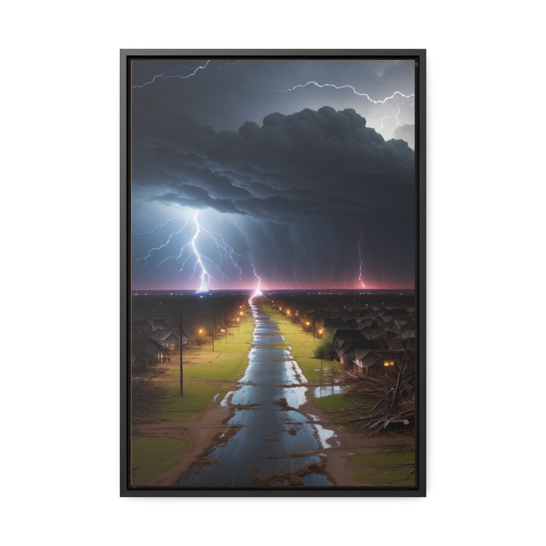 Squall Line Supercell Thunderstorm Lightning Mississippi Delta ...