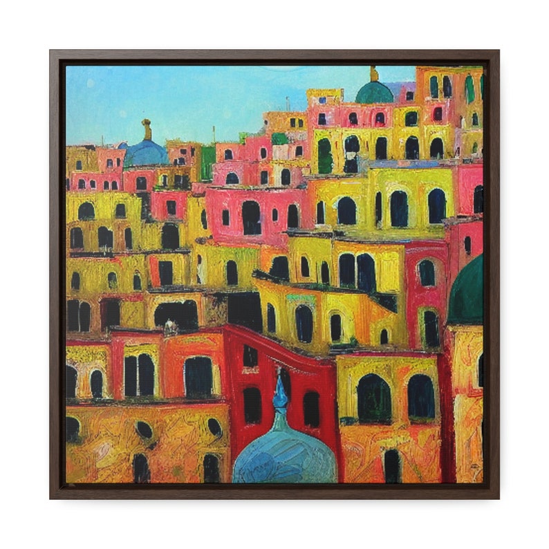 Wall Art Gaza City Palestine Urban Landscape, Palestinian Territory ...