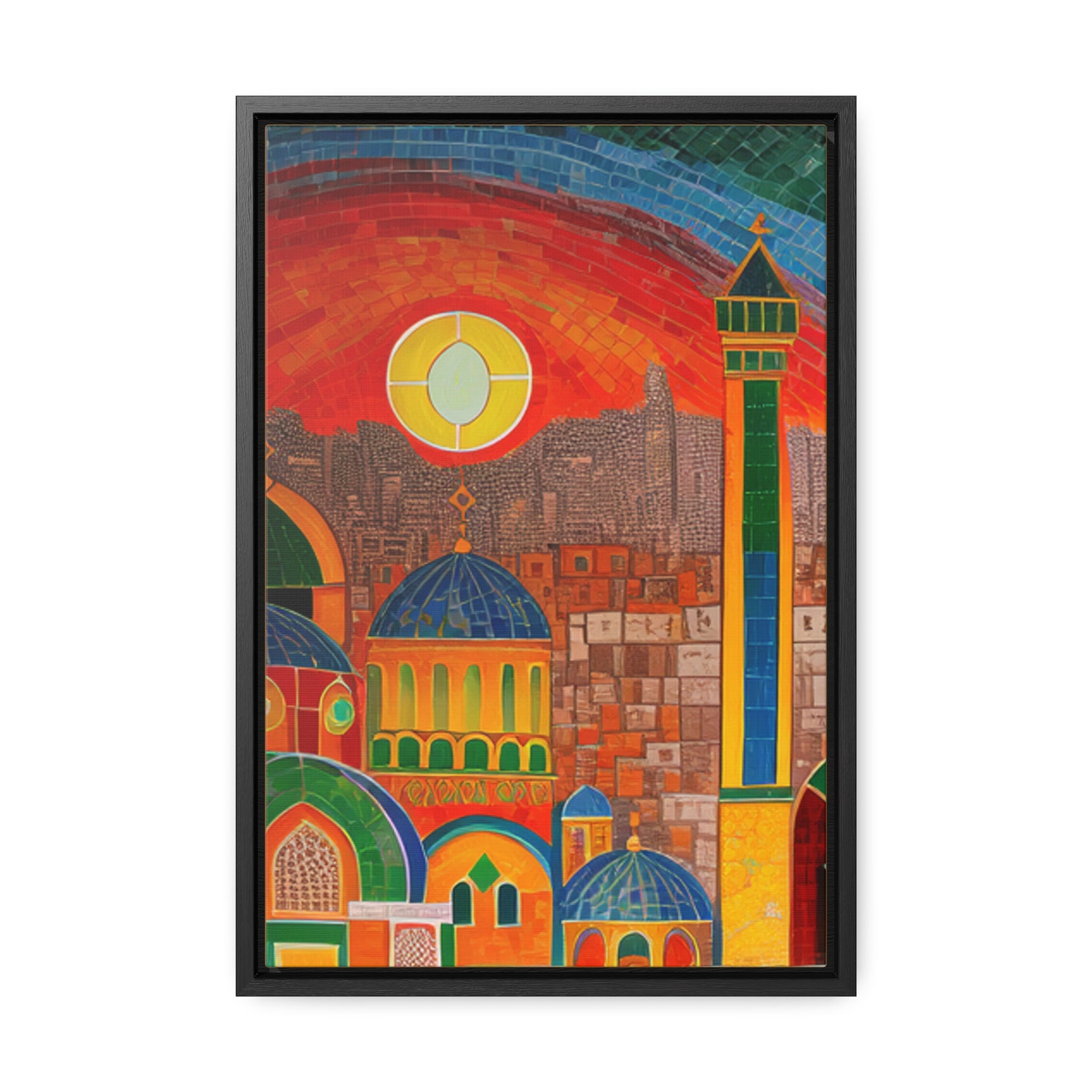 Gallery Canvas Wraps, Vertical Frame, Gaza City Palestine Palestinian ...